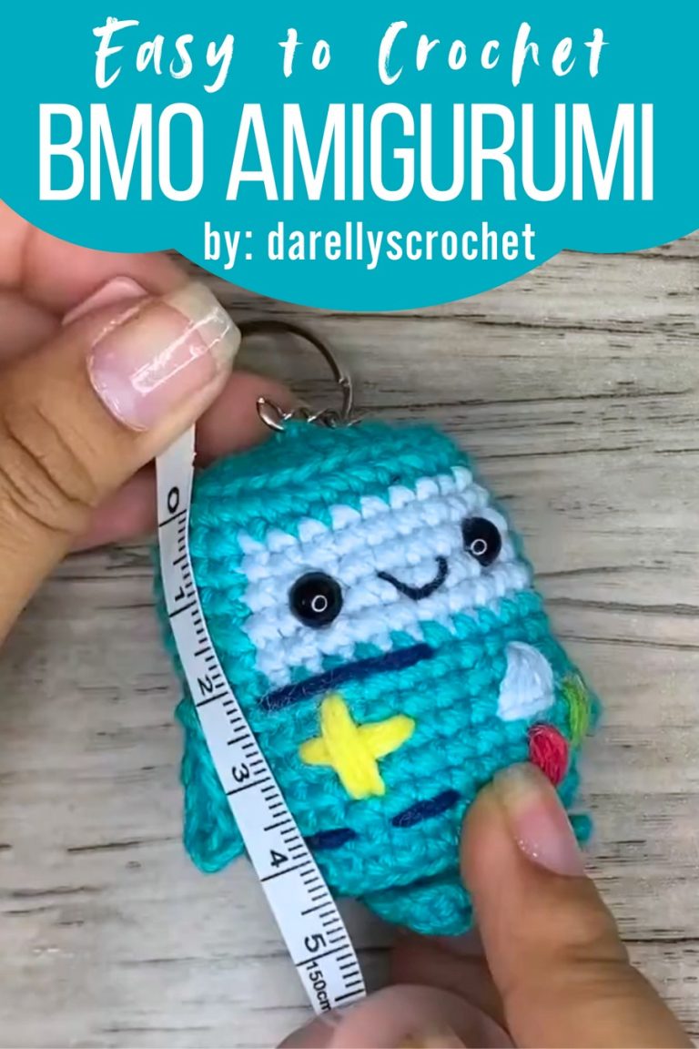 Step-by-Step Crochet BMO Amigurumi Pattern for Playful Keepsake ...