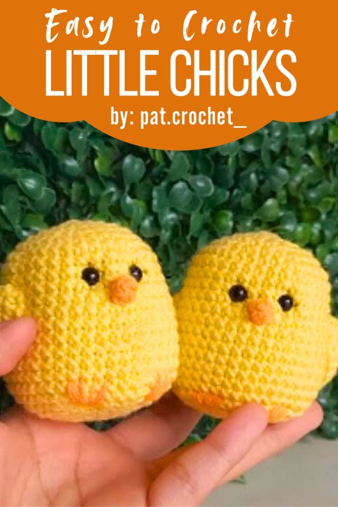 Sweet Crochet Little Chicks Pattern for Cozy Home Accents - Amigurumie